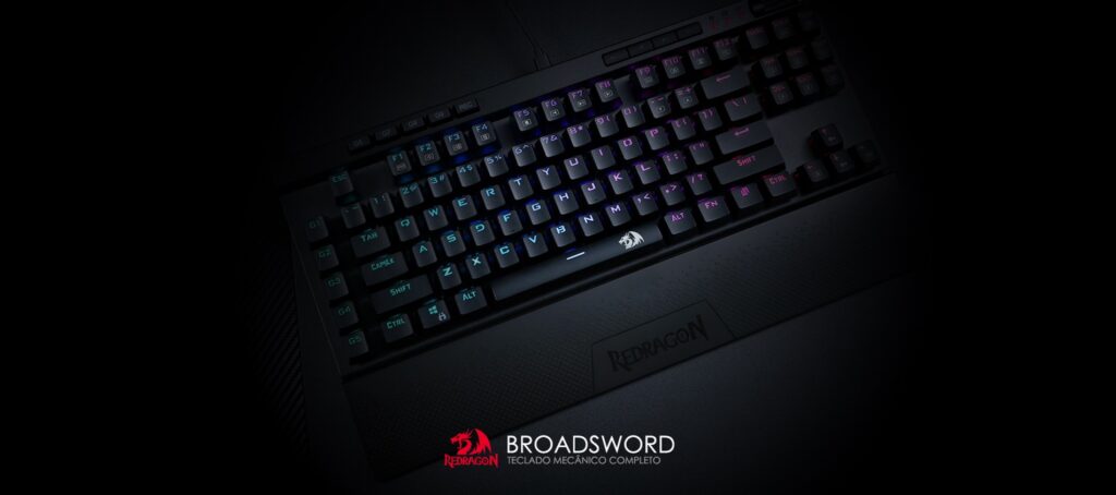 REDRAGON BROADSWORD GAMING KEYBOARD K588RGB | IECComputers REDRAGON BROADSWORD GAMING KEYBOARD K588RGB | IECComputers